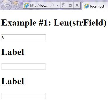 VB NET ASP NET Len Source Code Len Example Syntax