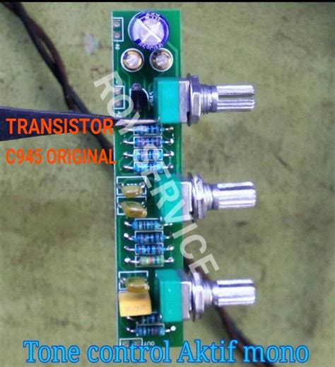 Tone Control Aktif Mono Transistor C945 Kit Tone Control Aktif Mono Transistor C945 Lazada