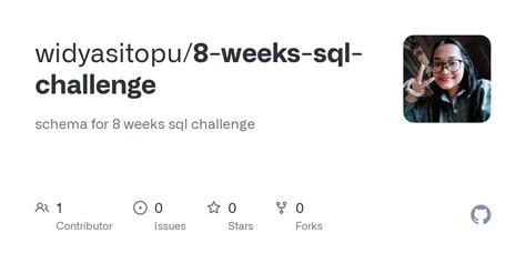 Github Widyasitopu8 Weeks Sql Challenge Schema For 8 Weeks Sql Challenge