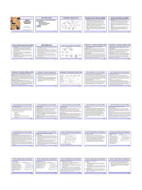 Lecture 6memory Design2 Converted Converted Pdf Random