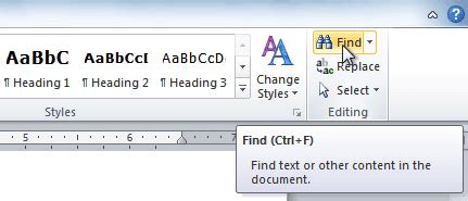 Find And Replace Text Word 2010 TUTORIALTPOINT Java Tutorial C