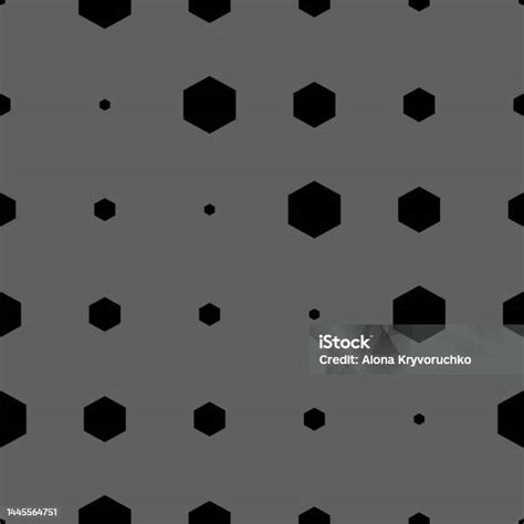 벡터 그림입니다 육각형 질감 회색 흑백 기하학적 매끄러운 패턴 모자이크 추상적인 배경입니다 육각형 반복 기하학적 다각형 텍스처 0명에 대한 스톡 벡터 아트 및 기타 이미지