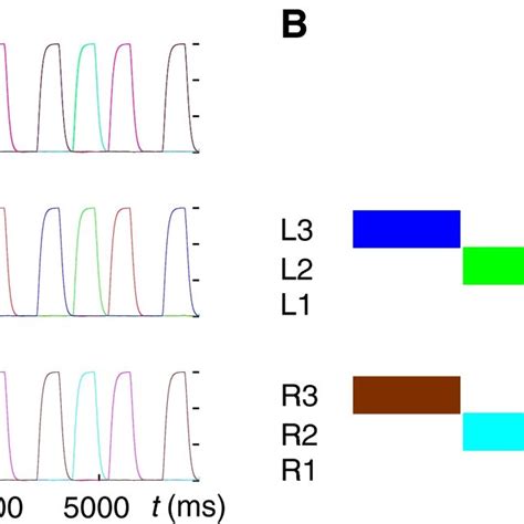 Bilateral Synchronization Of Stepping In The Six‐leg Model With No Download Scientific Diagram