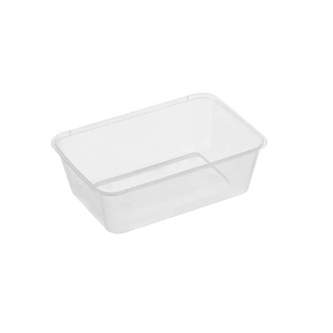 Plastic Rectangular Container 650 Ml Foodnpaks
