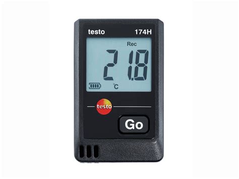 Testo Sıcaklık Ve Nem Kayıt Datalogger Cihazı Tek Cihaz Testo 174h