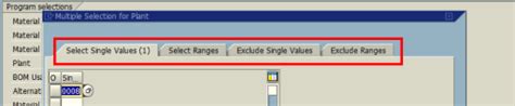 Restrict Selection Screen Options In Sap Query Sap Tribal Knowledge