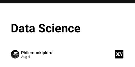 Data Science Dev Community