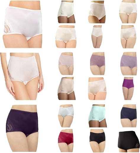 Vanity Fair Womens 3 Pack Perfectly Yours Lace Nouveau Brief Panty