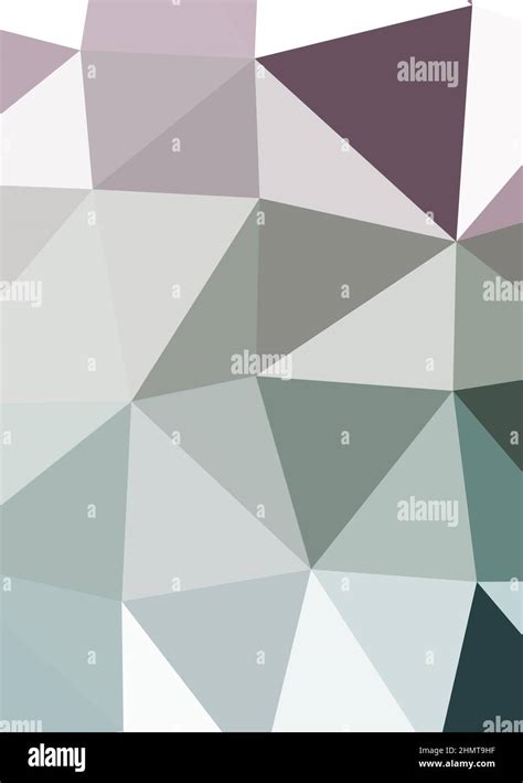 Abstract Low Polygon Color Generative Art Background Illustration Stock