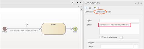 StateMachine Solver Examples Enterprise Architect User Guide