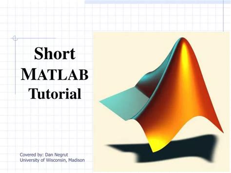 ppt short m atlab tutorial powerpoint presentation free download