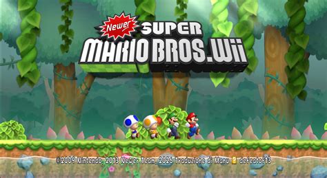 Newersmbw Ita Mod For New Super Mario Bros Wii Nsmbw Mods