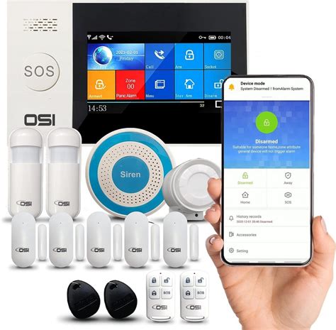 Osi Wireless Wifi Smart Home Security Diy Alarm System Review United