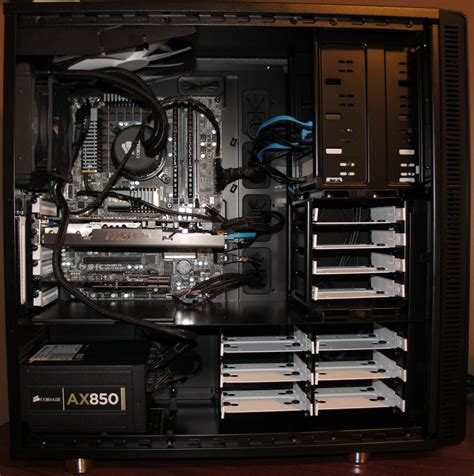 Fractal Design Define Xl Computer Chassis Review Chassis Interior The Ssd Review