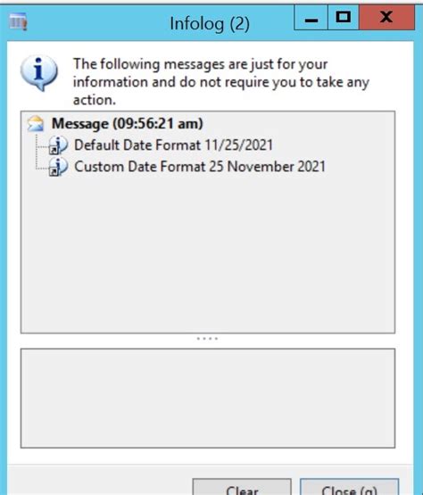 Learning Dynamics AX To D FO How To Change Defaultsystem Date Format To Custom Format
