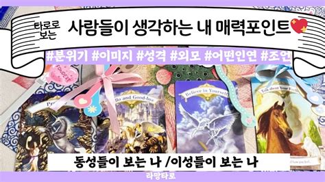 타로연애운 🐈이성 동성이 생각하는 나의 매력포인트👩‍ ️‍👨💕나를 보는 이미지 매력포인트외모 성격 분위기조언 등💖 Youtube