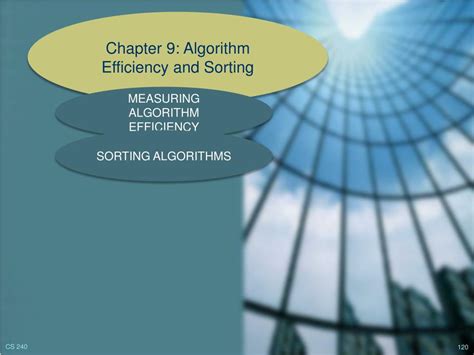 Ppt Chapter 9 Algorithm Efficiency And Sorting Powerpoint