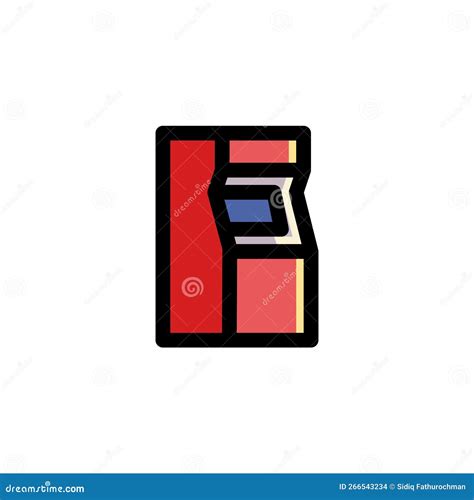 Arcade Game Icon Stock Vector Illustration Of Device 266543234