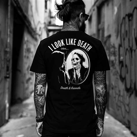 Urgh I Look Like Death Grim Reaper Clothing Brand Death And Friends