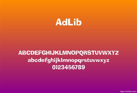 Adlib Font Otf Ttf