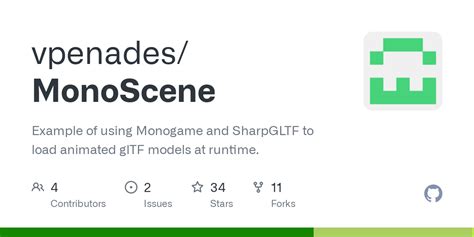 Github Vpenades Monoscene Example Of Using Monogame And Sharpgltf To Load Animated Gltf