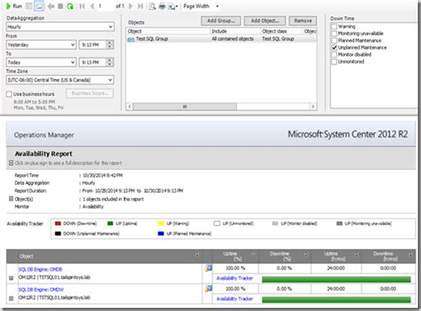 scom 2012 reporting off operations console authored groups scomurr s blog