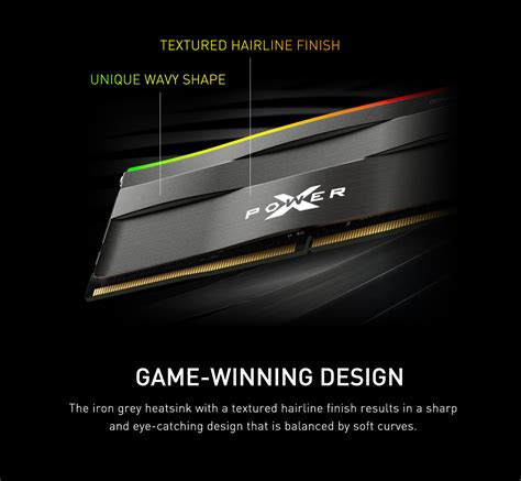 Silicon Power 16GB 2x8GB SP016GXLZU320BDD 3200MHz XPOWER Zenith Gaming Desktop Memory RGB DDR4