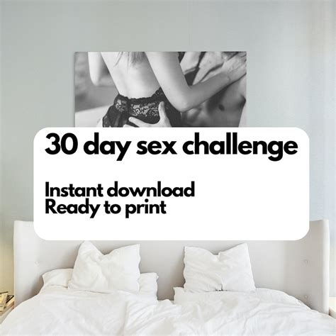 Sex Challenge Sex Planner Date Night Game Sexy Gift Sex Bucket List Sex Positions Checklist