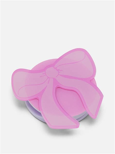 Pink Bow Phone Grip Primark