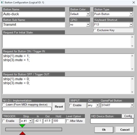 Using VoiceMeeter MacroButtons To Auto Duck Audio In VATSIM Bad Casserole