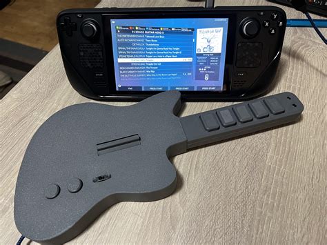 Finished Printing A Clone Hero Controller For Portable 55 Off
