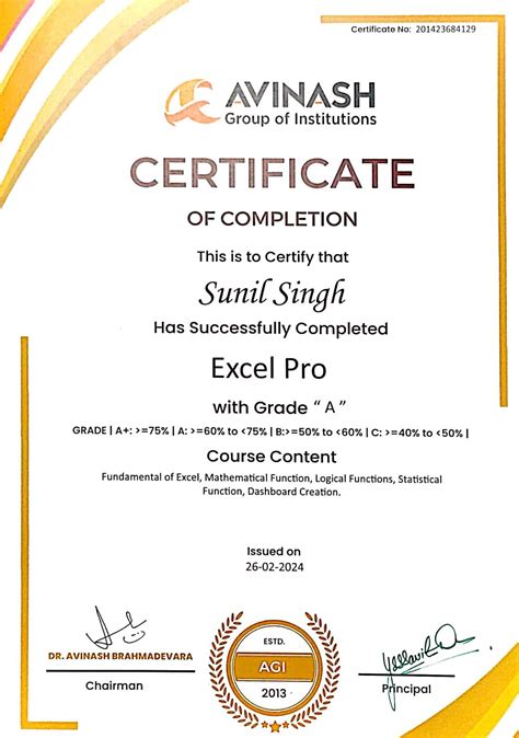 sunil singh on linkedin excelpro certification skilldevelopment linkedinlearning