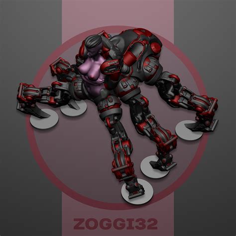 3d File Cyborg Spider Nude Anime Girl Nsfw 🕷️ ・3d Printer Model To