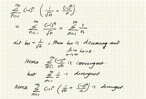 Solved In This Example The Person Said That If A Summation