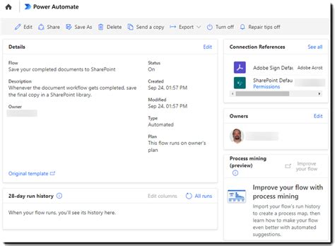 save your completed documents to sharepoint