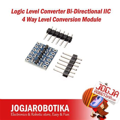 Jual Logic Level Converter Bi Directional IIC 4 Way Level Conversion Module Shopee Indonesia