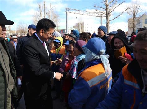 Монгол Улсын Ерөнхийлөгч У Хүрэлсүх Ховд аймагт ажиллаж байна