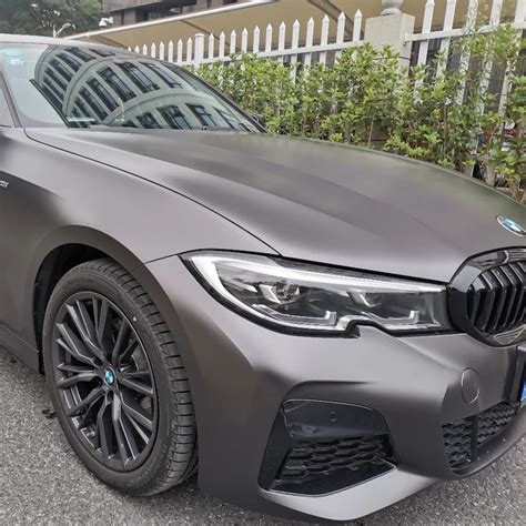 Heavy Metallic Matte Graphite Gray Car Vinyl Supplier