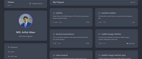 create personal portfolio using github api with blog dev community