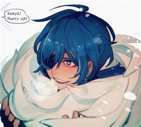 Kaeya Genshin Impact Drawn By Enpitsu Danbooru