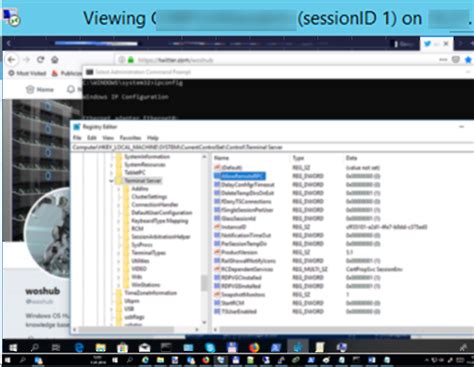 Remote Desktop Session Shadowing Mode In Windows 10 Windows OS Hub