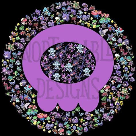 Poison Type Pokemon Symbol Poison Type Pokemon Symbol