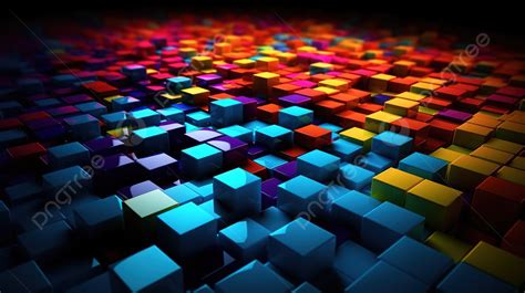 Wallpaper Seni 3d Hd Wallpaper Hd Gambar Kubus Warna Warni Wallpaper Hd Latar Belakang Persegi
