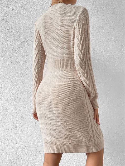 Cable Knit Sweater Dress Cable Knit Jumper Dress Cable Knit Sweater