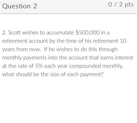 Solved 1 Find The Periodic Payment R Required To Accumulate