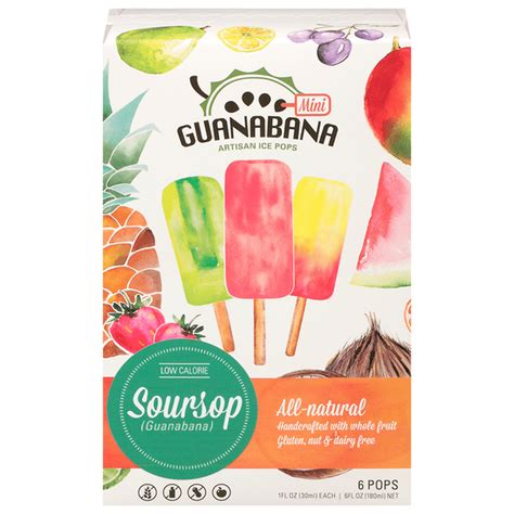 Cabreras Natural Ice Pops Artisan Soursop Mini 1 Fl Oz Delivery Or Pickup Near Me Instacart