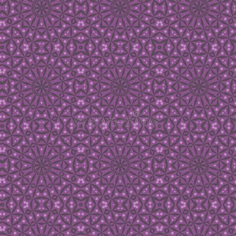 Seamless Color Pattern From A Variety Of Geometric Shapes And Li Stock