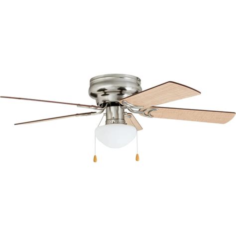 Walmart Ceiling Hugger Fans Mainstays 44 Satin Nickel Hugger Ceiling
