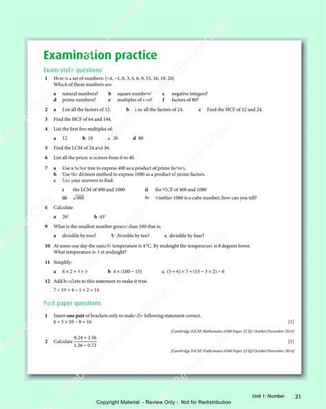 Igcse Mathematics Textbook Full Version Pdf Educational Assessment Education