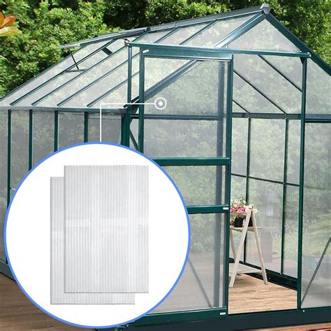 14 Polycarbonate Greenhouse Panels 236 X 122 X 016 Twin Wall Polycarbonate